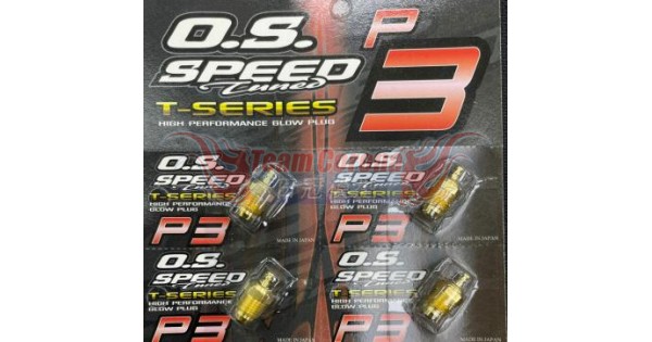 OS Speed P3 Golden Off-road Ultra Hot Glow Plug